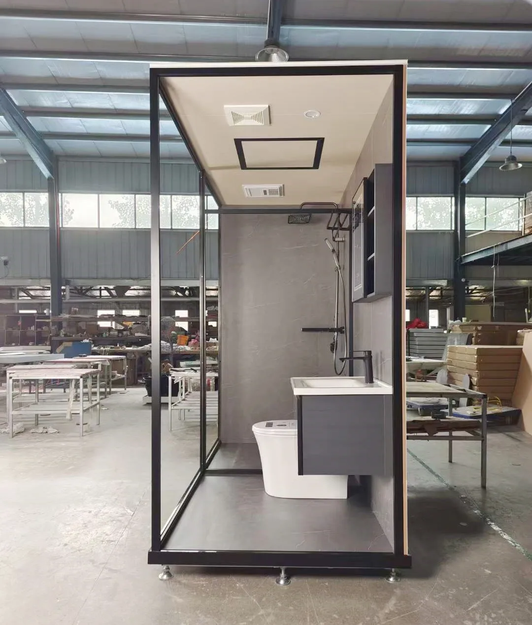 Prefabricated Wash Room Integrated Shower Room Unit Integrated Bathroom ...