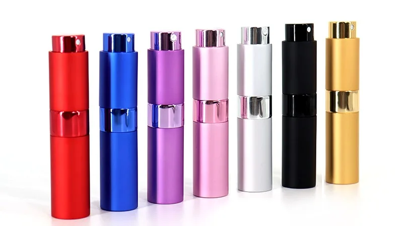 Free Sample Aluminum Twist Up Perfume Atomizer Spray Bottle New Fashion ...