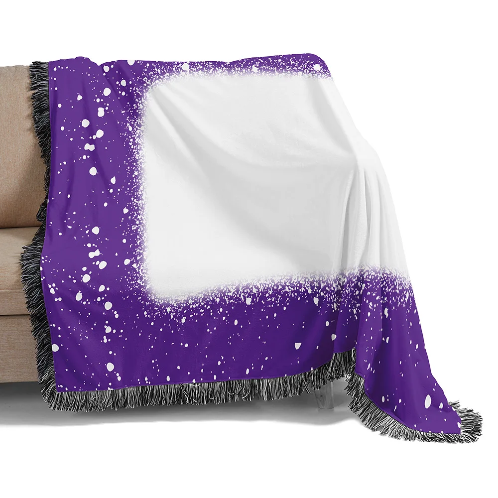 Rubysub Single Layer Custom Printed Flannel Blanket Wholesale Tie-dye ...