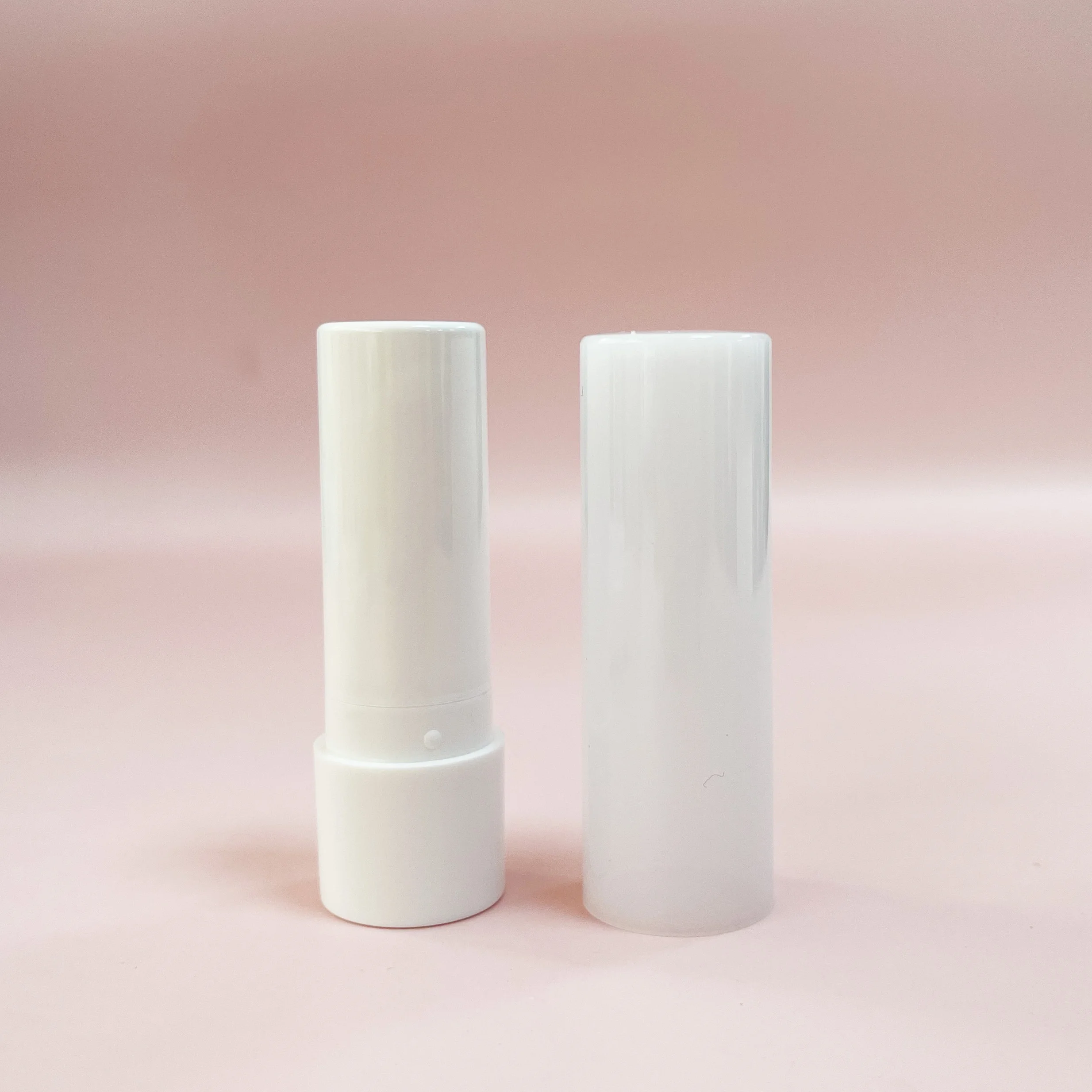 White Lip Stick Lip Balm Tubes - Customizable Containers