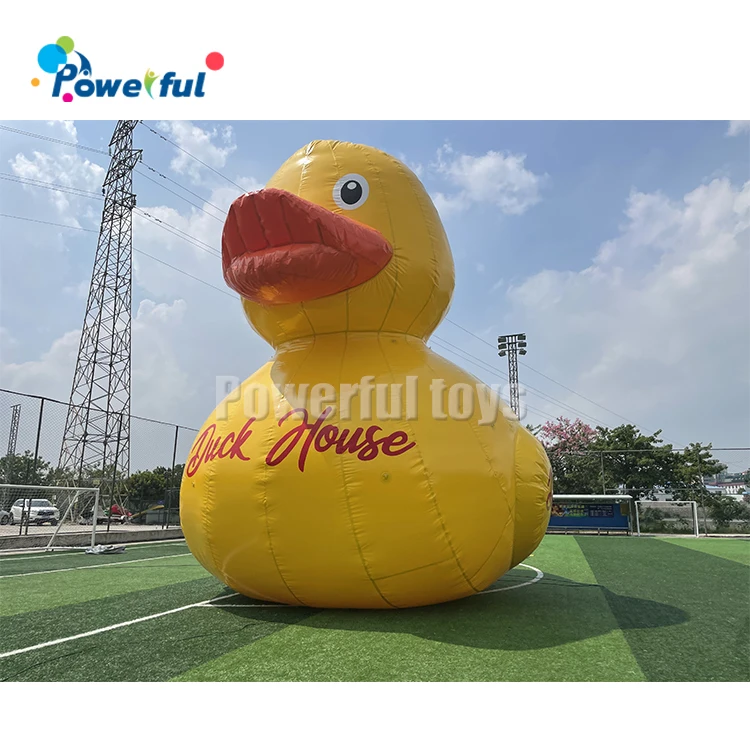 Giant Advertising Inflatable Rubber Duck Yellow Swimming Pool ...