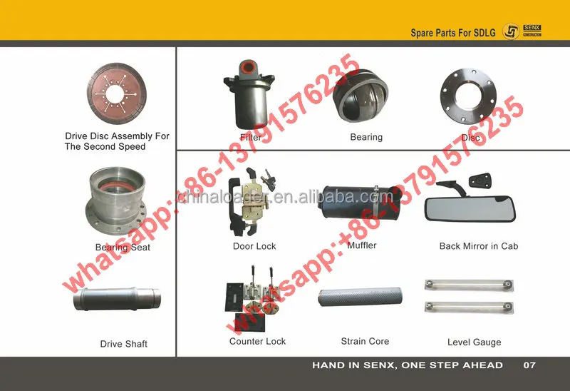 4110002989004 Filter 1000424916 SDLG L956F Wheel Loader Filter