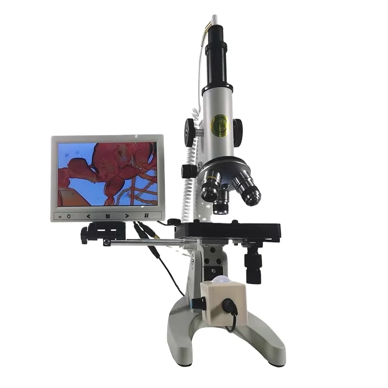 Phenix 7inch Side Screen Digital Monocular Biological Microscope with ...