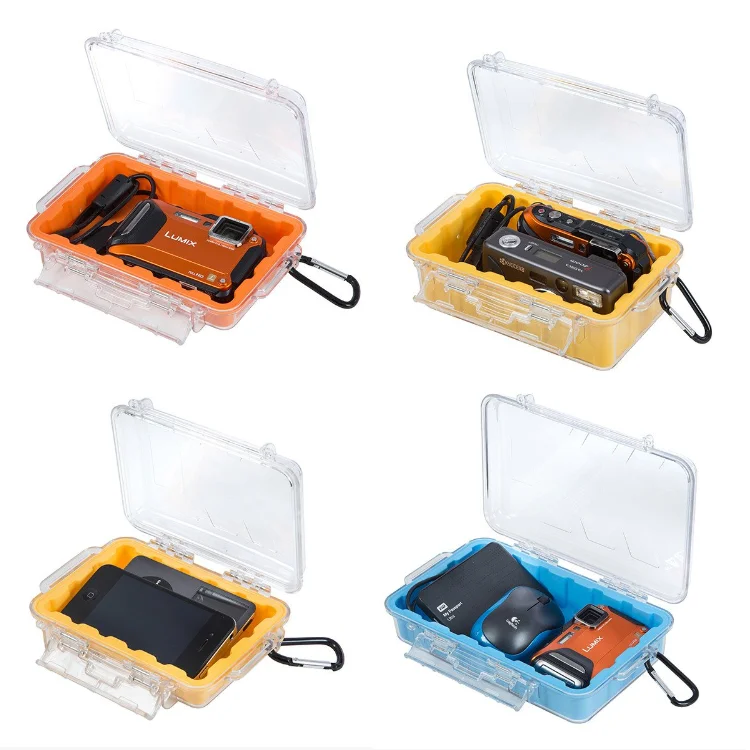 Plastic Waterproof Dry Box Watertight Box 130904 Mini Hard Case Outdoor ...