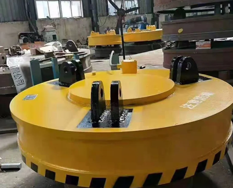 Electric Magnet Lift Electromagnet Lifting for Metal Scrap ...