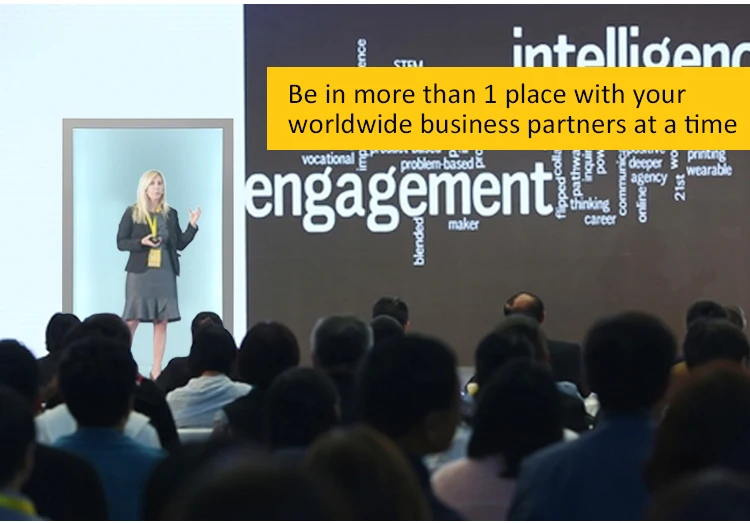 86 Inch Indoor 3d Hologram Interactive Video Holographic Touch Screen ...