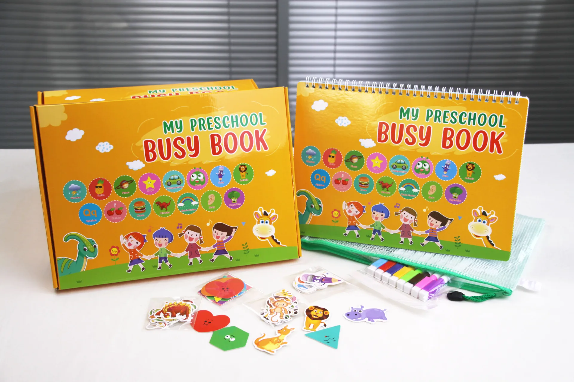 Montessori Preschool Kids Busy Book Autism Learning Materials and ...