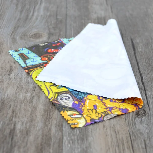 Sublimation Glasses Cleaning Len Cloth White - Anti Fog