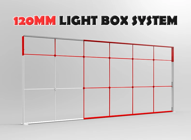 Lintel Fabric Advertising Portable Light Box Backlit Led Light Box ...