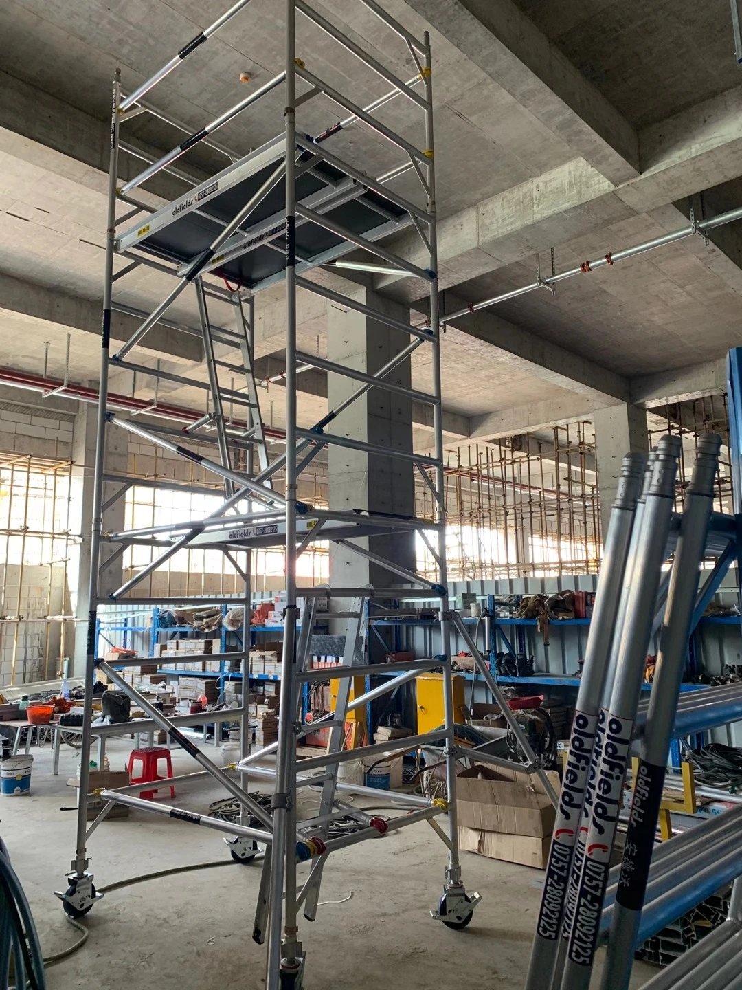Fast Moving Mobile Scaffold Aluminium High Quality Rolling Aluminium ...