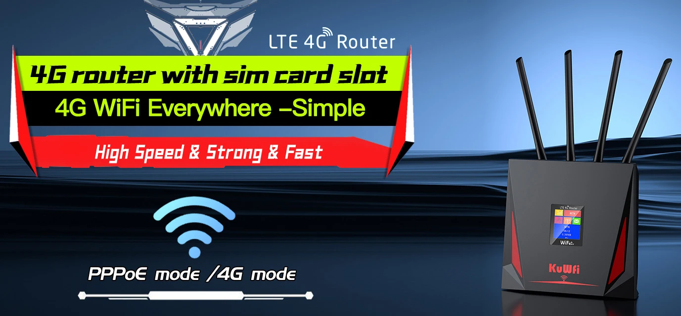 Wifi Mobile Network Router - 4G LTE Wireless Router