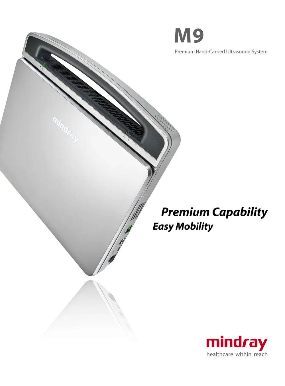 Mindray Color Ultrasound Machine/Mindray M9 Laptop Color Doppler ...