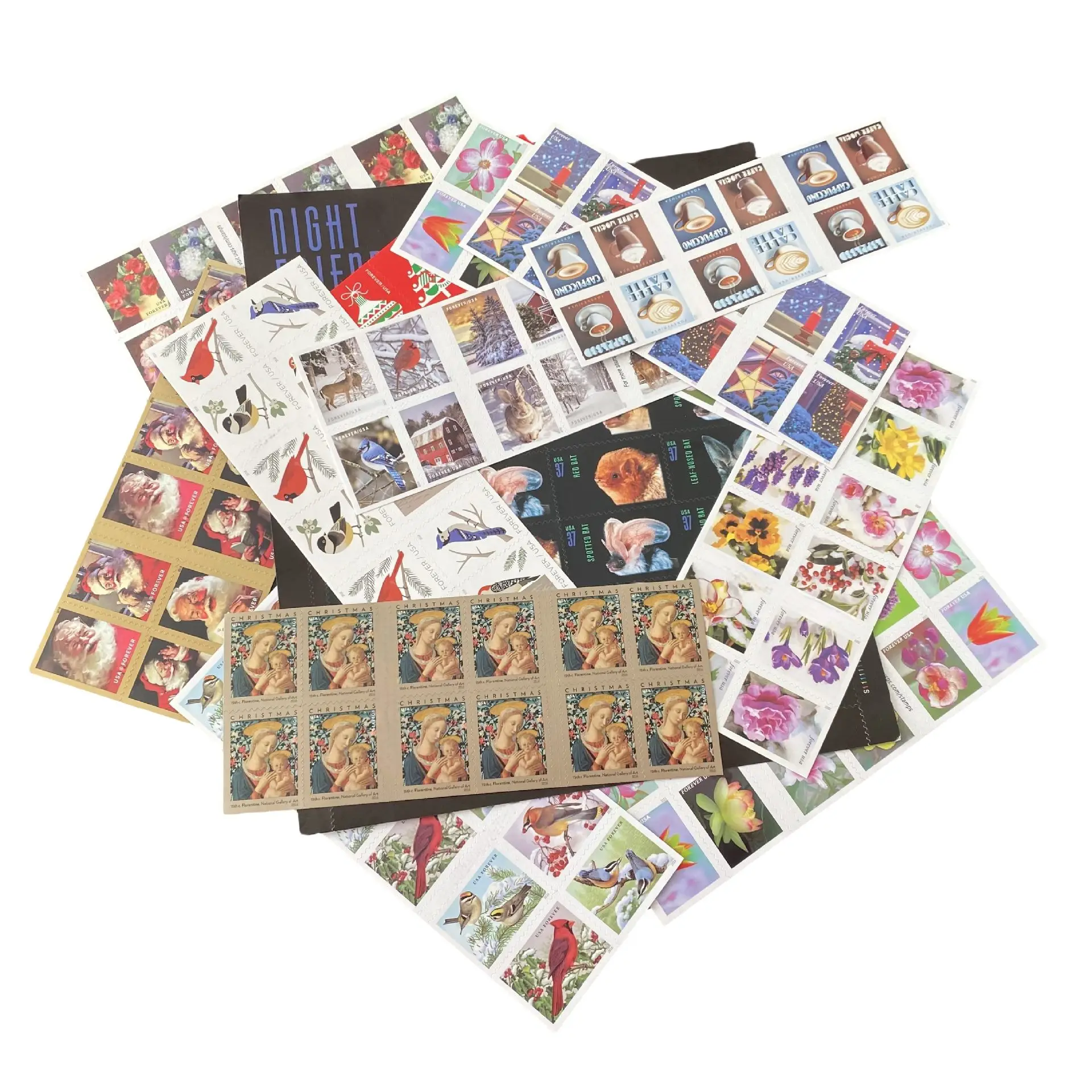 Postage Forever Stamps First Class Postage Mailing Stamps Usa Flag ...