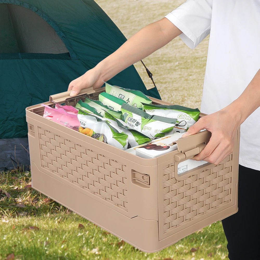 Foldable Storage Boxes Folding Camping Box Car Trunk Box Vehicle ...
