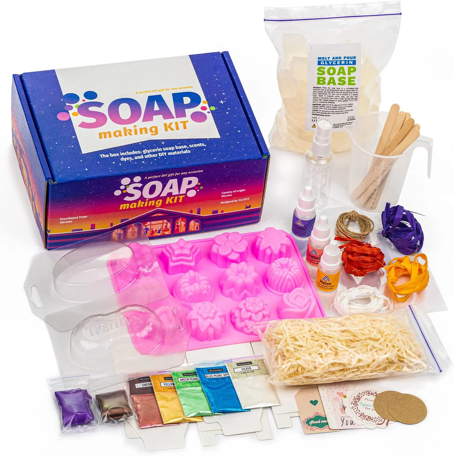 Make Your Own Soap Kit - Handmade Professional DIY