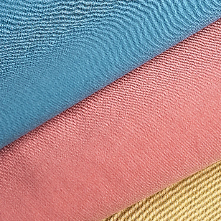 Low Moq Hight Quality Solid Colors Cotton Spandex Fabric 195g ...