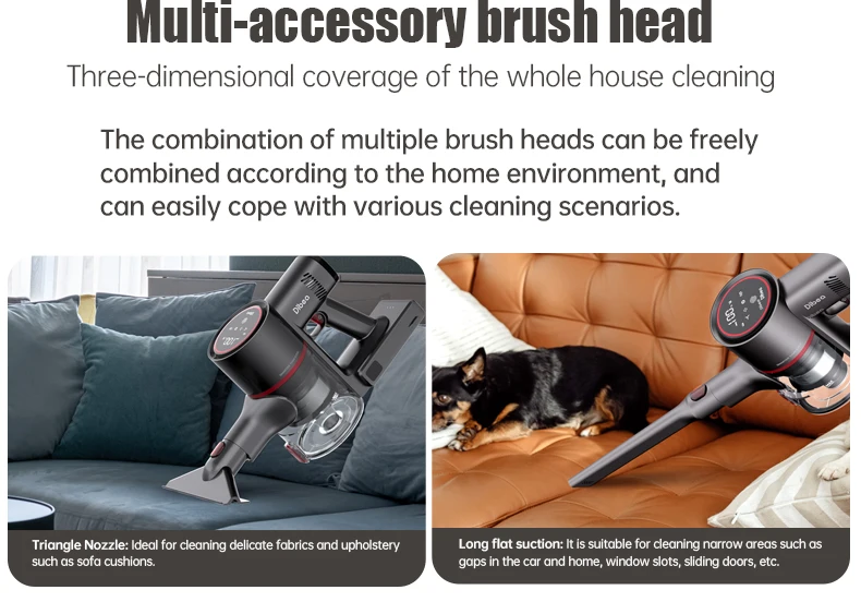 2024 Dibea Flagship 500W Hight Speed Motor Led Display All in One ...