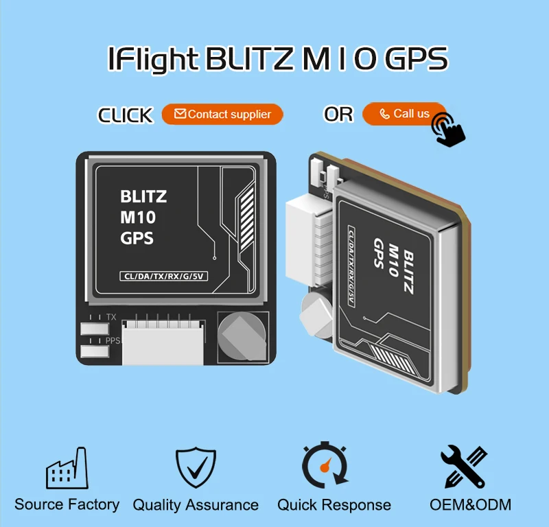 Iflight Blitz M10 Gps Module 4k Camera Diy Remote Control Fpv Drone ...