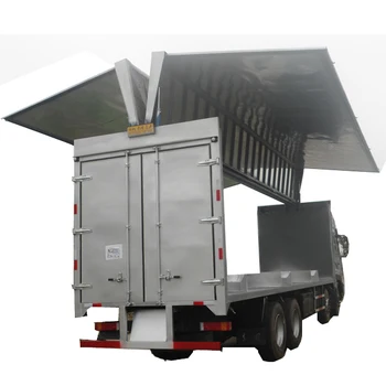 32ft Aluminum Wing Van Ckd Truck Body - Buy Wing Opening Truck Body ...