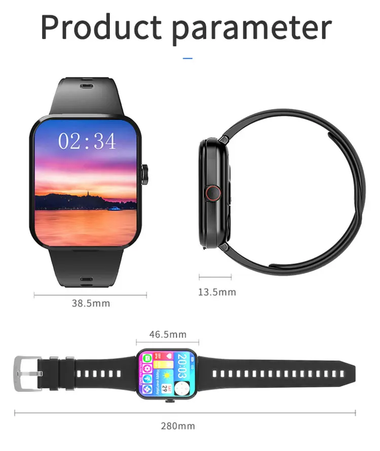 Tws Headset Wireless Ear Buds Smart Bracelet Watch Band Earbuds Combo ...