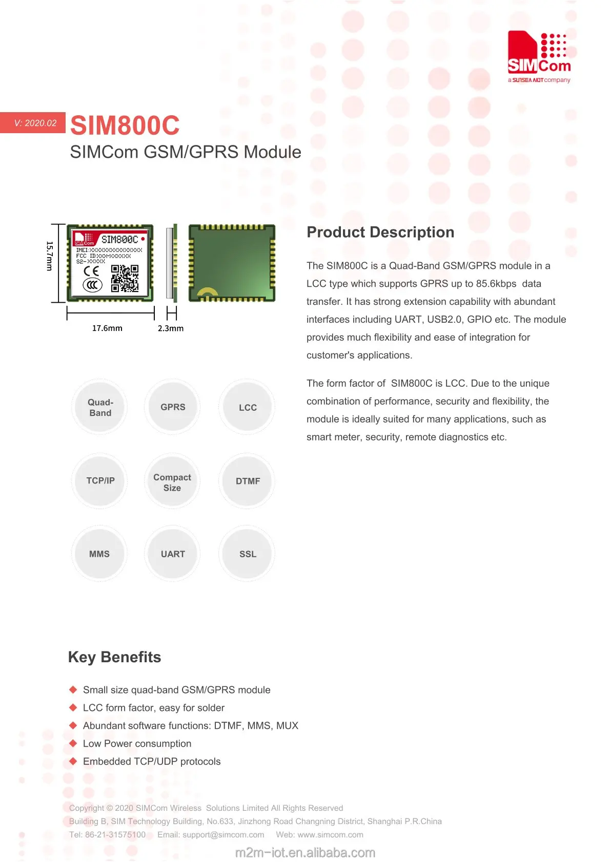 SIM800L SIM800C-32M SIM800C-24M SIM800C-DS SIM800A SIM800A-32M GNSS ...