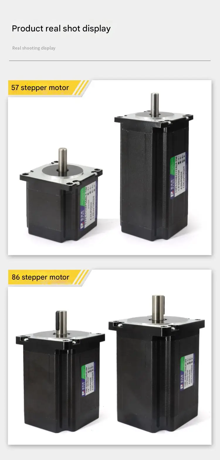 57/86 Stepper Motor Set with 3.6NM Torque & DM542-YS Controller