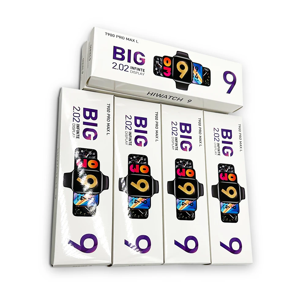 T900 Pro Max L Series 9 2.02 Big Screen Smart Watch Fitness Tracker ...