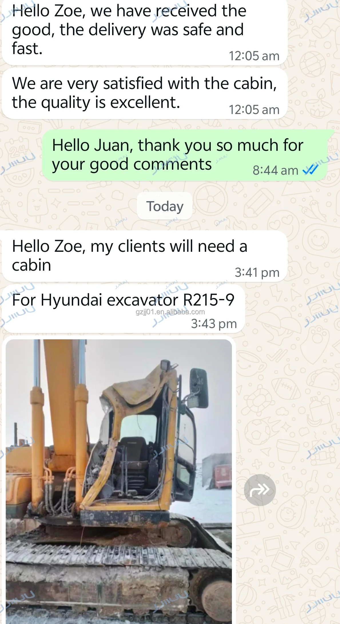 EC220D Volvo Excavator Body Parts - Reliable Metal Panels