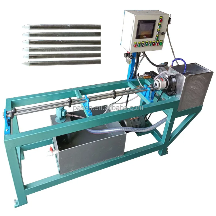 Customized Glass Rod Conical Head Machine/ Round Rod Coning Machine ...