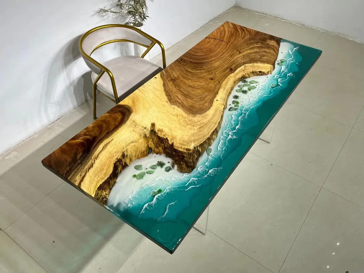 Epoxy Resin Set 2:1 for Wood Art & DIY Crafts - Clear & Durable