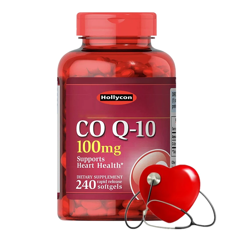 Oem Odm Herbal Supplement Coenzyme Q10 Softgel Support Heart Health Coq10 Softgel Capsules - Buy ...