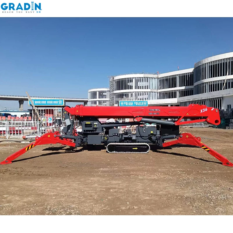 32m Crawler-type Bending Arm Aerial Work Platform - Buy Aerial Work ...