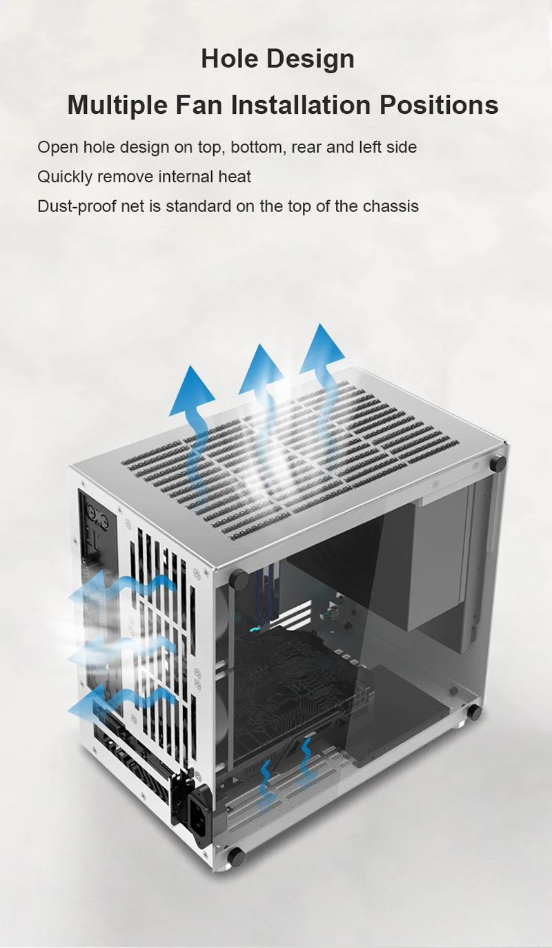 White Itx Computer Case - Buy Computer Case Feet,Deluxe Computer Case ...