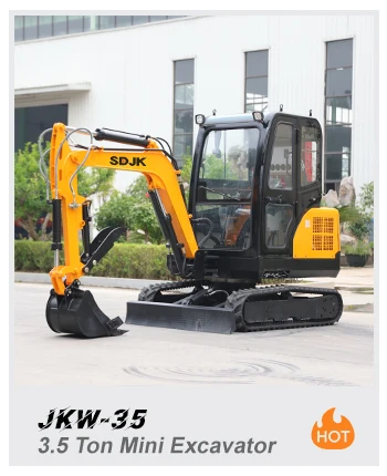 SDJK Mini Excavator 2 Ton - Efficient Epa Kubota Engine