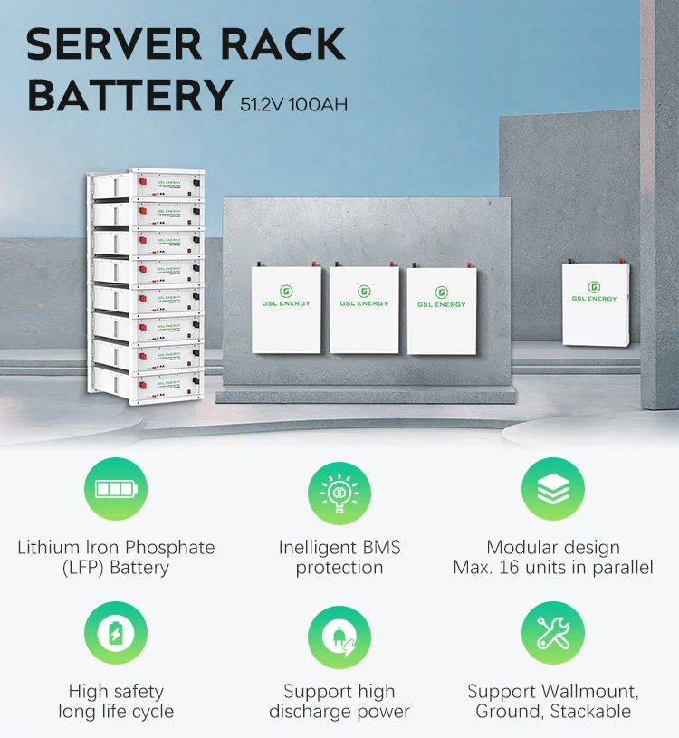 GSL Energy Power Wall Battery - 10kwh Lifepo4 Lithium