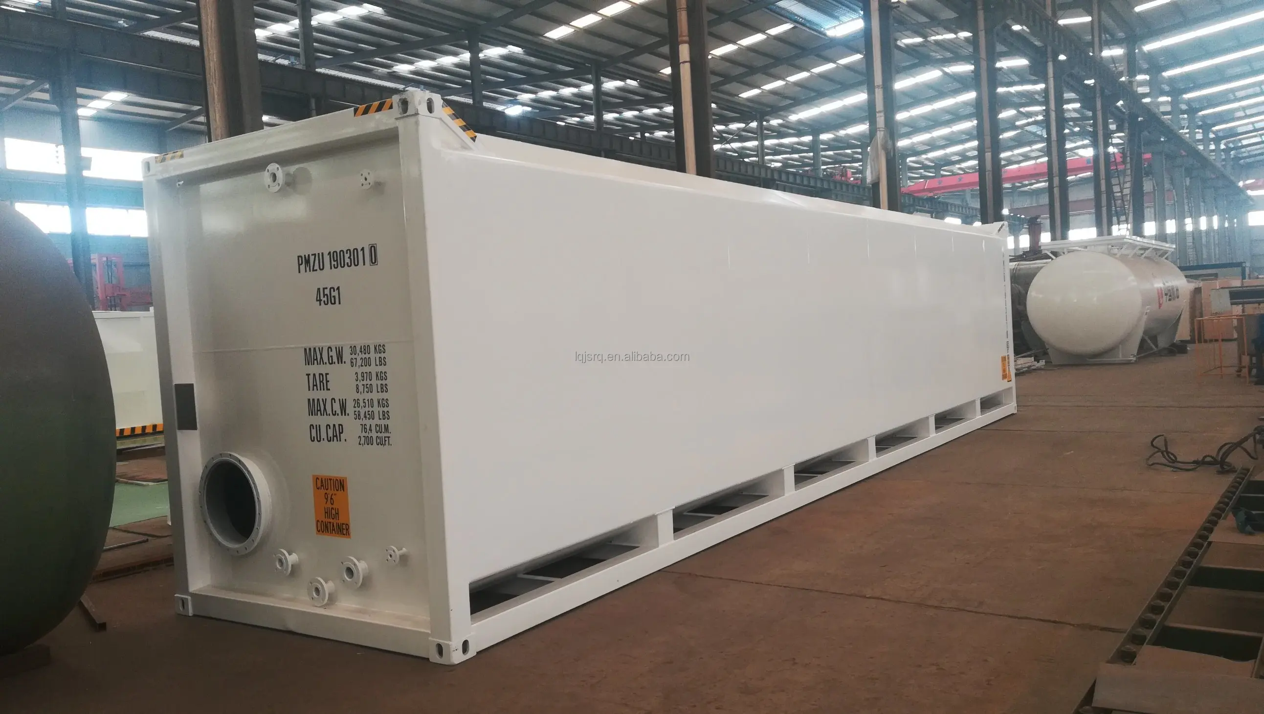 40ft Fuel Tank Container - 68000L Capacity for Diesel & Petrol