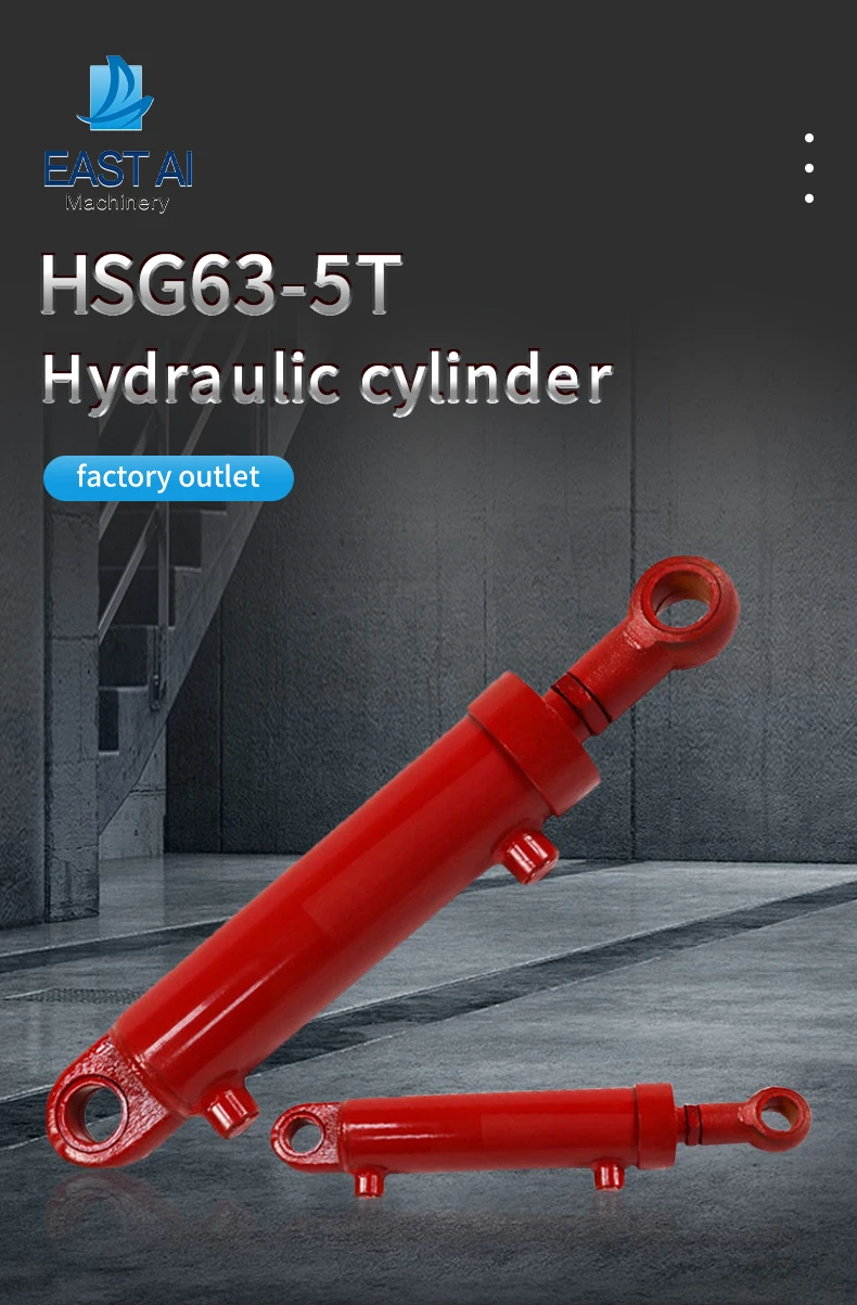 Cylinder With Control 10 Ton Truck Lift Cylinder Rod Piston Bucket ...