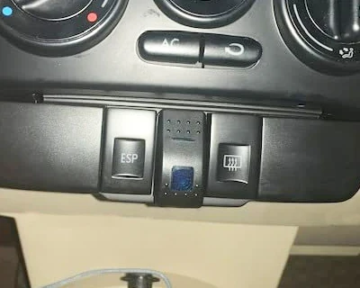 5-Pin SPST Rocker Switch Kit with Jumper Wires 20A/12V & 10A/24V ...