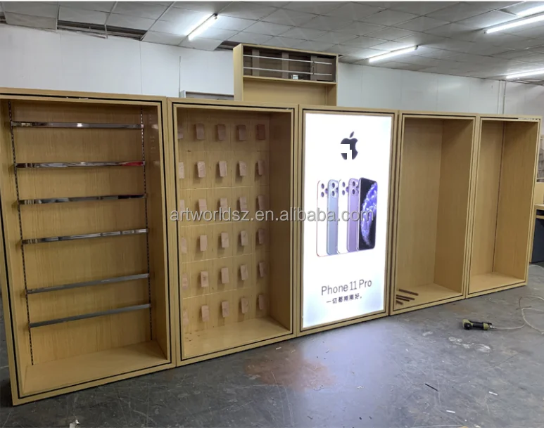 Shop Our Eco-Friendly Display Cabinets for Apple Accessories