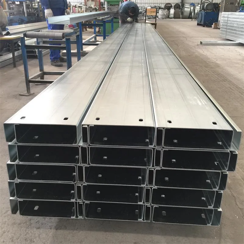 C Channel 50x50x5 Galvanized C Purlin Jis Channel Steel Sizes Suppliers
