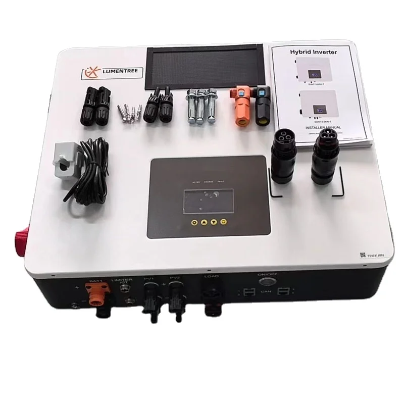 Single Phase 5500W Lumentree Residential Solar On/Off-Grid Inverter, Real-Time Monitoring, MPPT ...