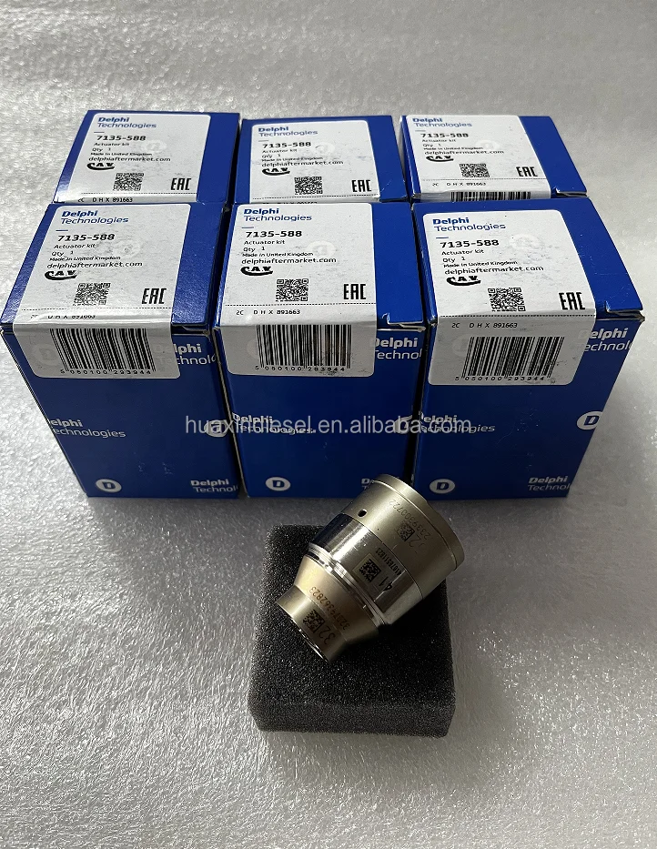 Genuine Common Rail Injector Parts Actuator Kit Solenoid Valve 7135-588 ...