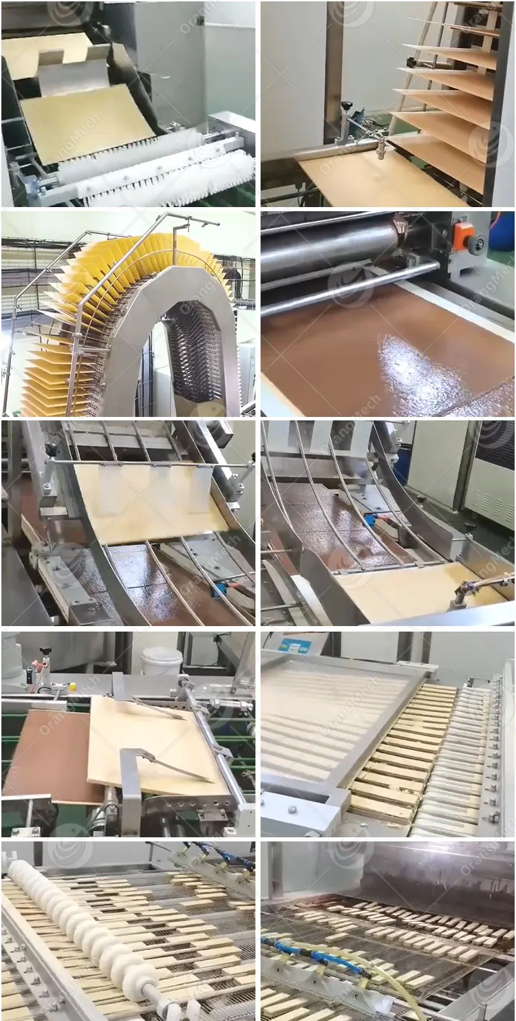 Automatic Wafer Biscuit Machine - Efficient Waffle Making
