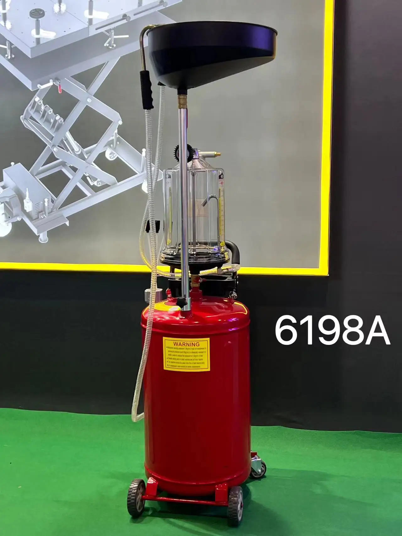 Waste Oil Drain Tank Extractor - Efficient Fluid Transfer