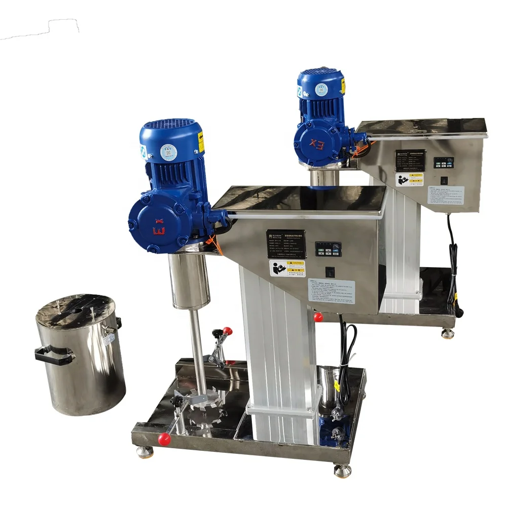 Overhead Stirrer With High Shear Disperser Mixer Cowles Disc Impeller ...