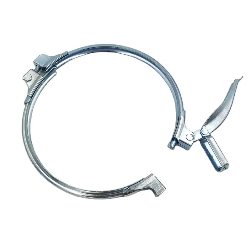Ductwork Heavy Duty Pipe Duct Clamp Connection Pull Ring - Buy Heavy ...