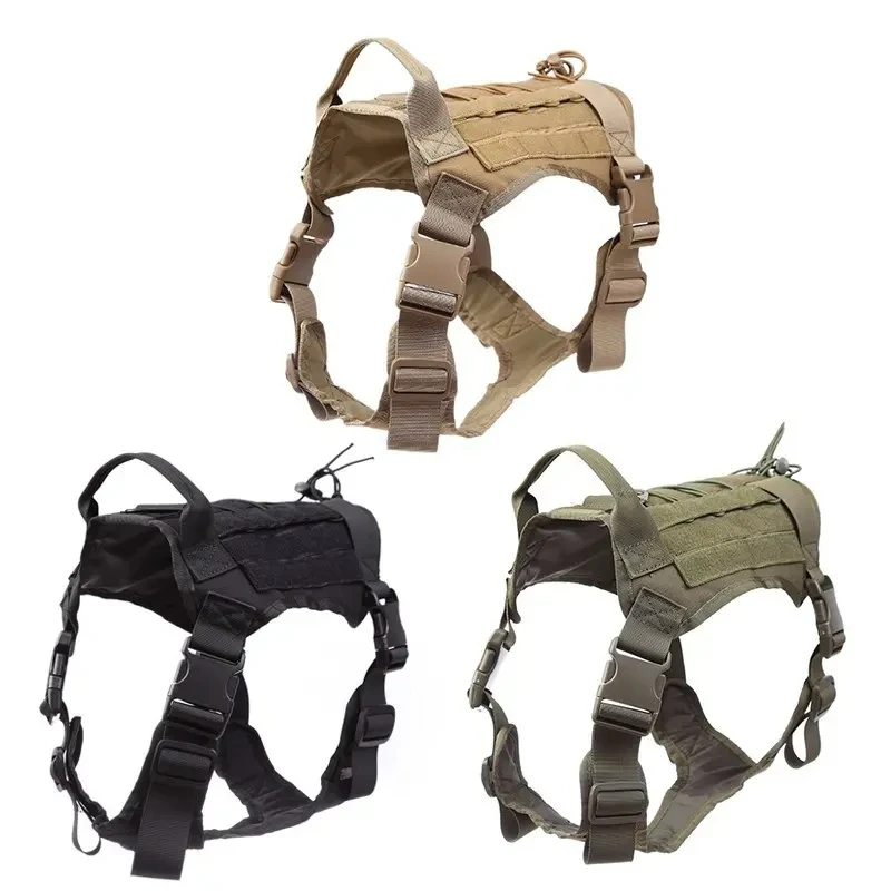 Sturdyarmor Outdoor Pet Training Nylon Chest Dog Harness Tactical Gear ...