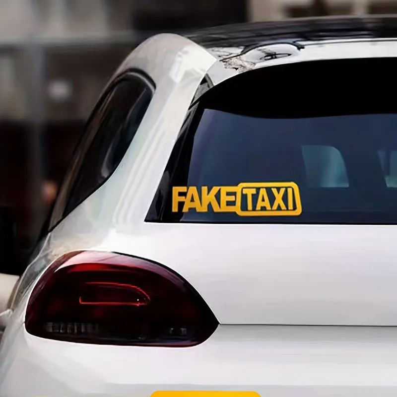 Drifting Text Personality Creative Funny Reflective Car Stickers - Buy ...