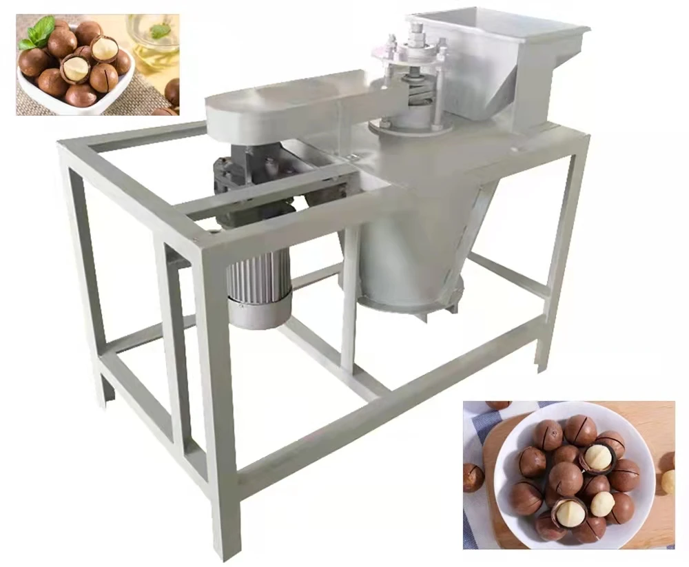 Walnut Cracking Macadamia Nut Cracker Palm Kernel Nuts Shelling Machine ...