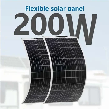 Flexible Thin Film Solar Module Flexibility Panels 200w Roof Paneles ...